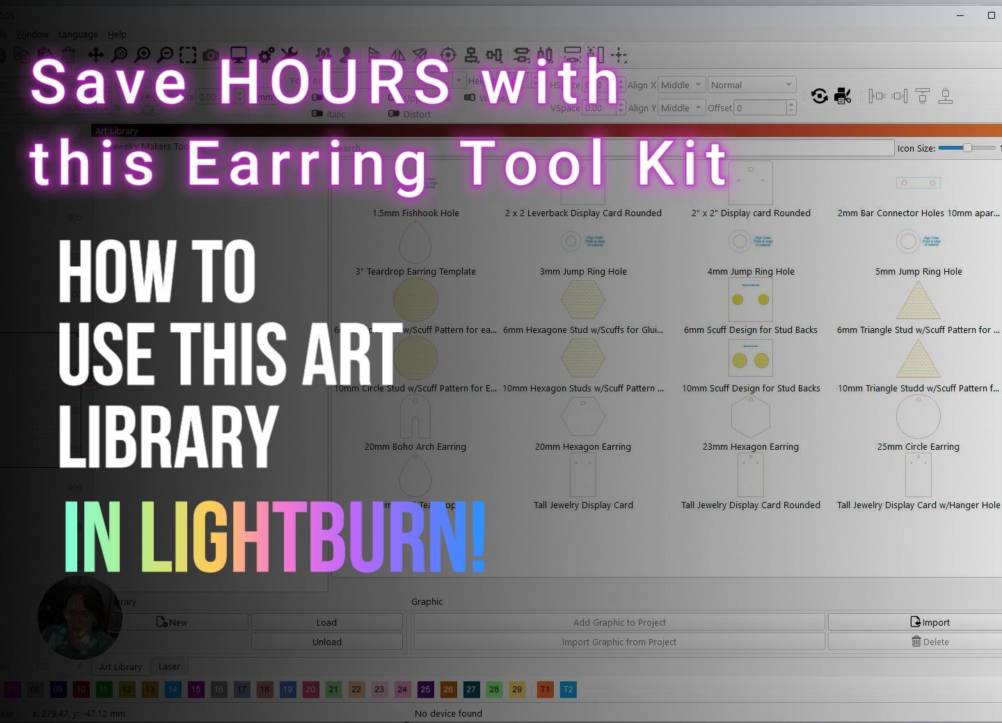 Lightburn Art Libraries – Jones Laser Craft