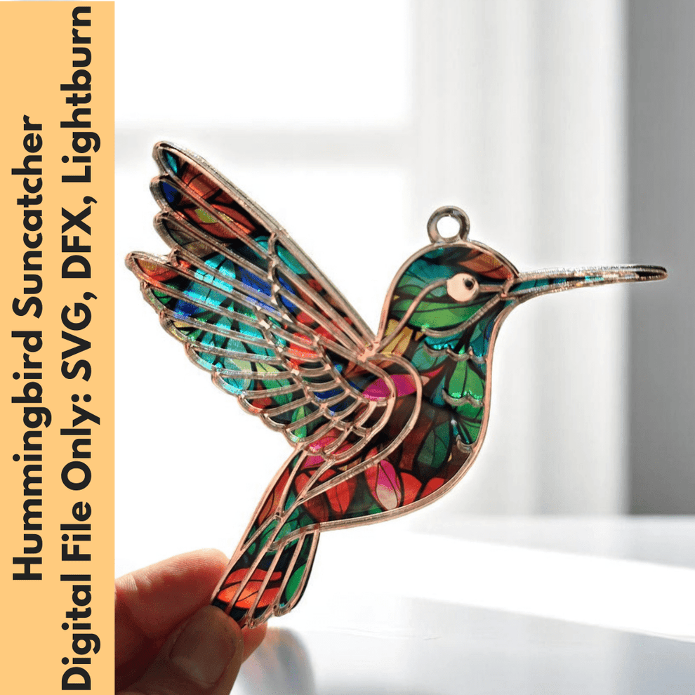 Hummingbird Suncatcher SVG | Laser Cut File | Craft Fair Best Seller ...